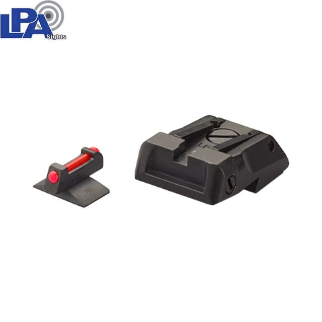 1911 [Novak Cut] adjustable sight set | fiber optic type A – Optics Spot