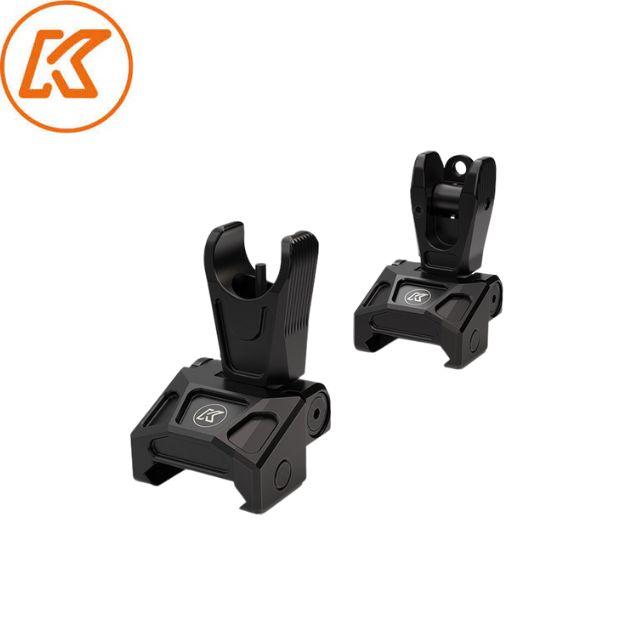 Folding semi-adjustable sights for Picatinny base [AR-15, M4 & other ...